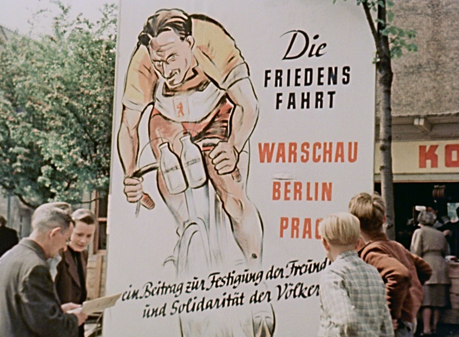 Filmdetails: Friedensfahrt 1952 Warschau - Berlin - Prag (1952) - DEFA ...
