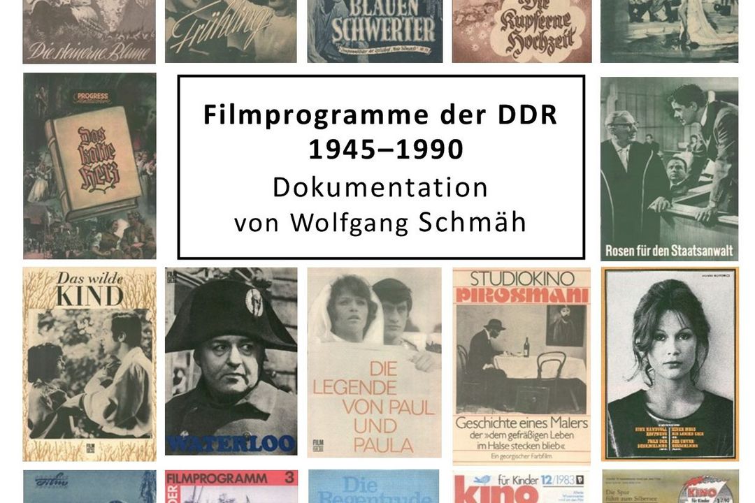 Katalog 'Filmprogramme der DDR 1945-1990' erschienen - DEFA - Stiftung