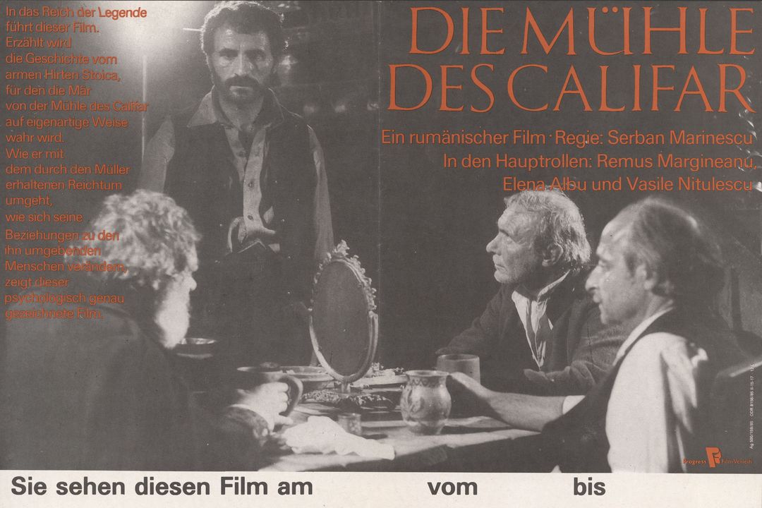 Filmdetails: MOARA LUI CALIFAR (1984) - DEFA - Stiftung